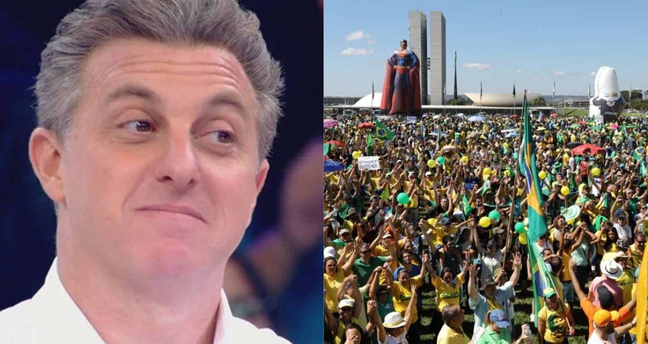 Huck usa coronavírus para criticar manifestações e é desmoralizado nas ...