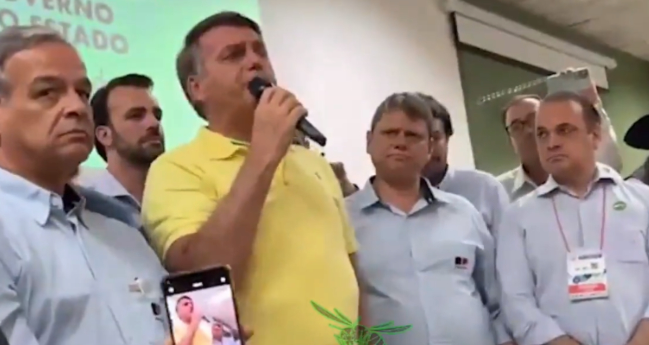 Bolsonaro dá lição no ex-presidiário e mostra como o ‘Agro' deve ser ...