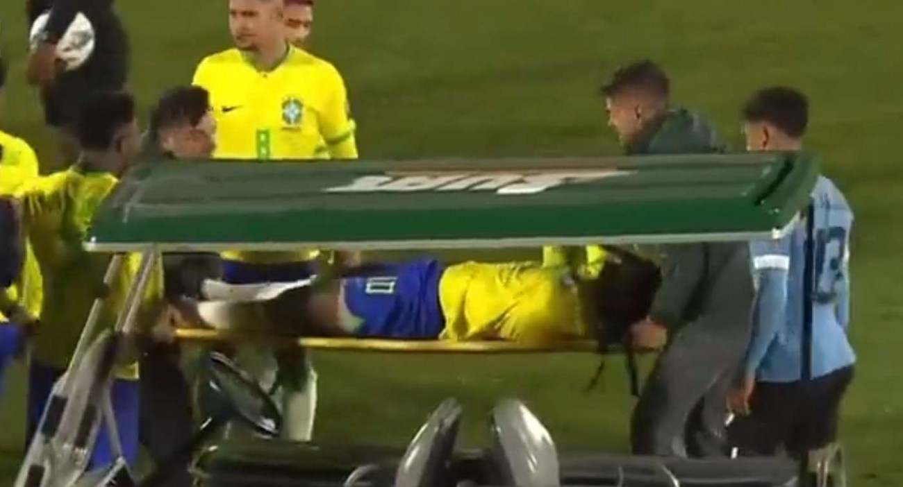 URGENTE: Neymar sofre lesão, sai de campo chorando e imagem é forte ...