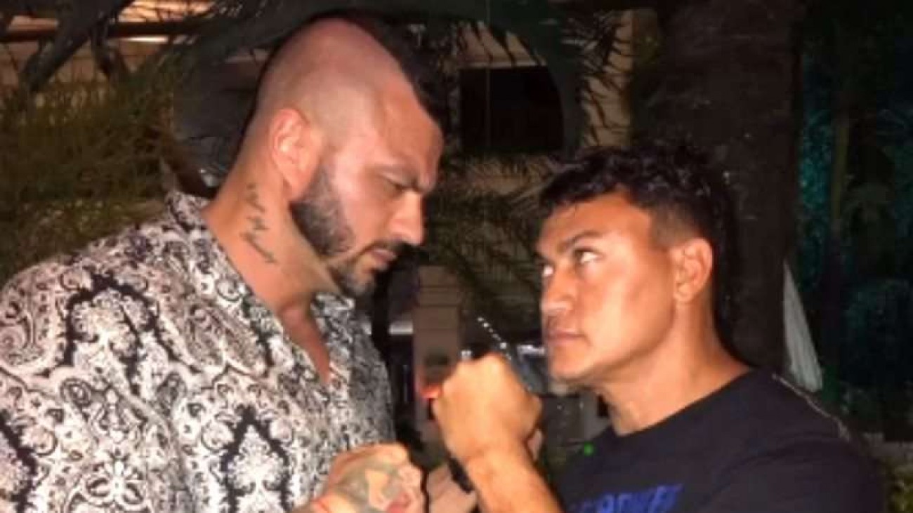 Luta entre Popó e Bambam dura menos de um minuto (veja o vídeo)