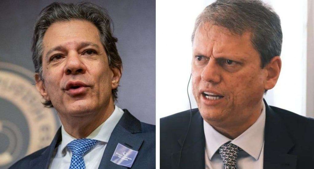 Após ofensa, Tarcísio manda Haddad “falar menos e trabalhar mais”